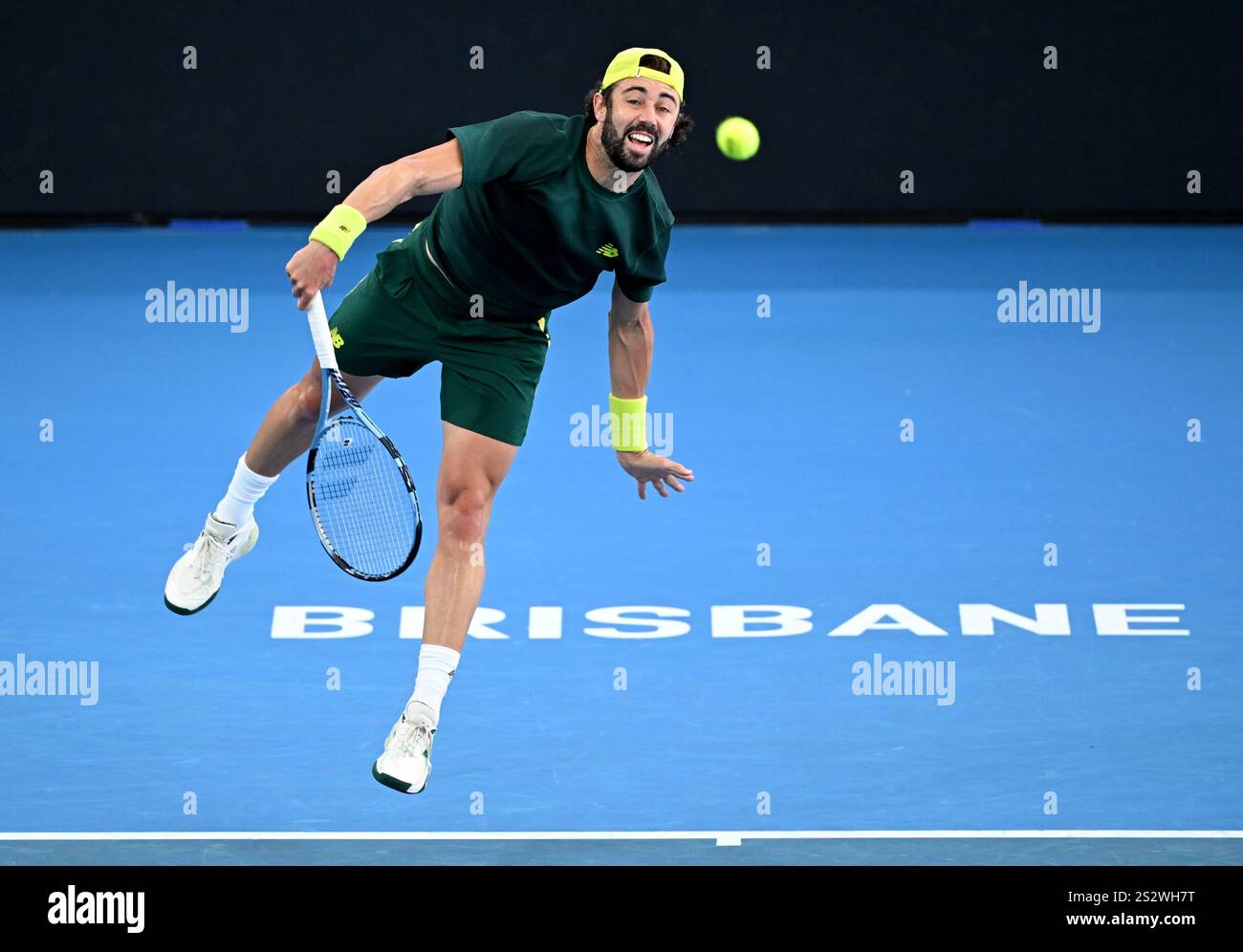 Brisbane, Australia. 03rd Jan, 2025. Jordan Thompson of Australia in ...
