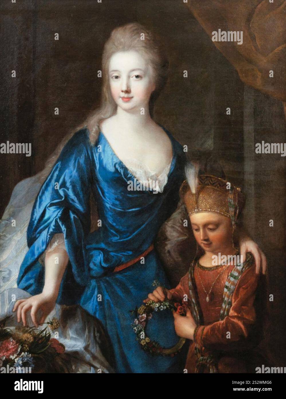 Francois de Troy and Studio - Presumed portrait of Maria Aurora ...