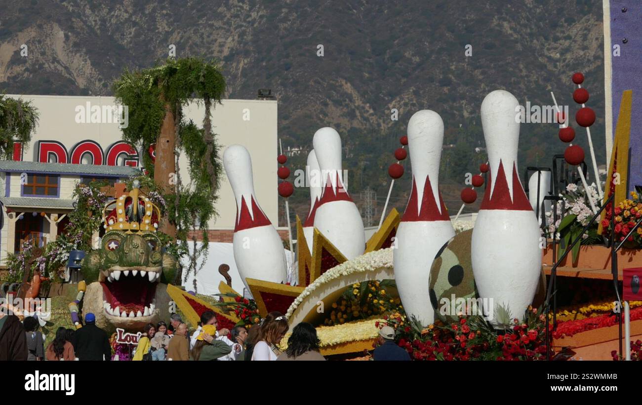 Pasadena, California, USA 3rd January 2025 at 2025 Alligator Louisiana ...