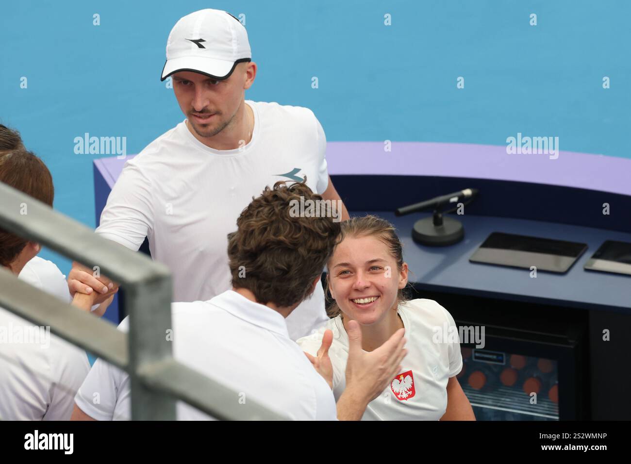 Sydney, Australia. 04th Jan, 2025. Maja Chwalinska of Team Poland and ...