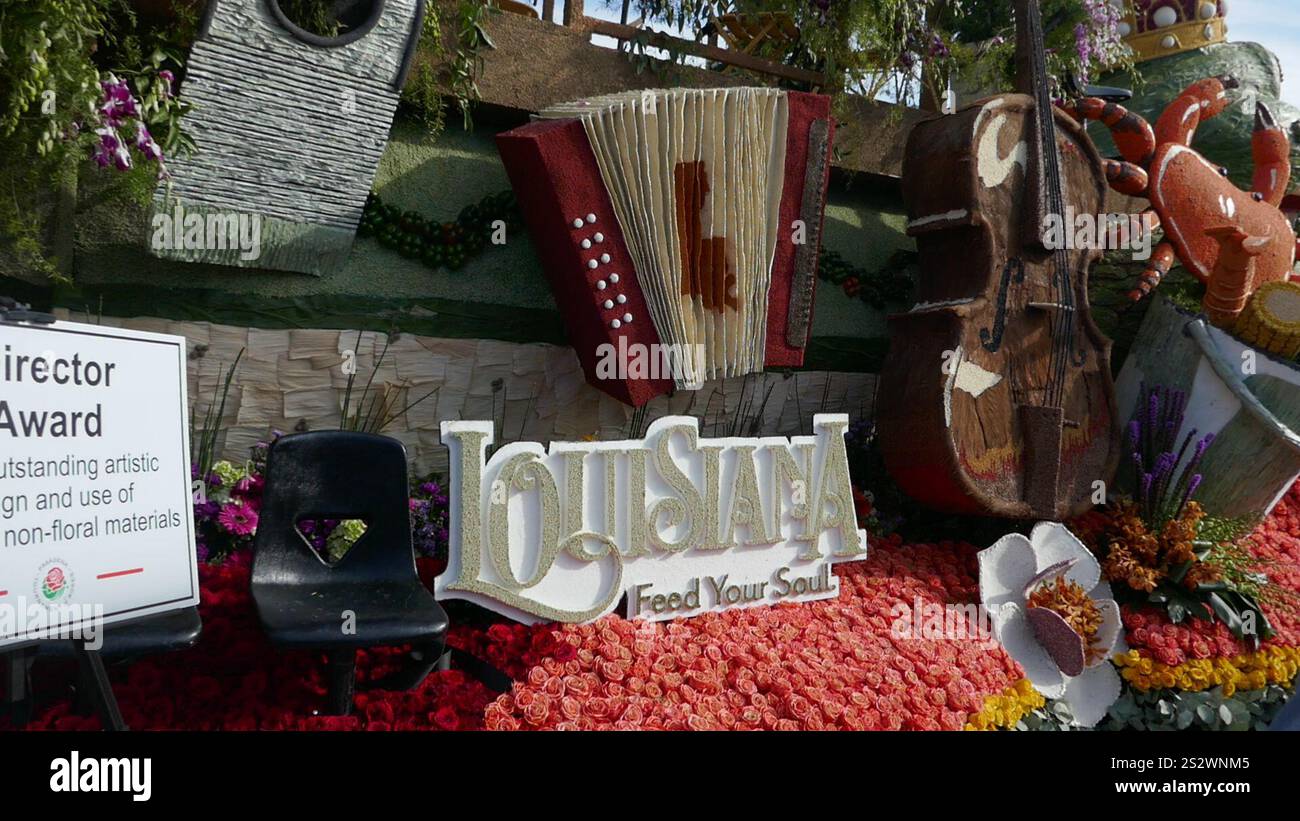 Pasadena, California, USA 3rd January 2025 at 2025 Louisiana Float at ...