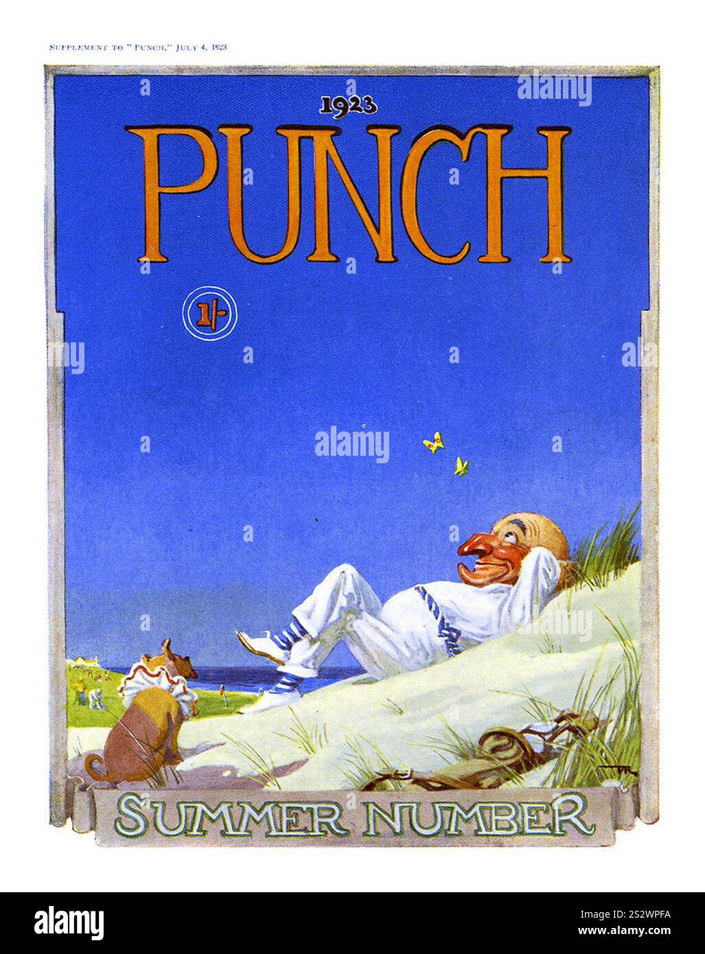Frank Reynolds - Punch magazine - Summer Number 1923 - cover Stock ...