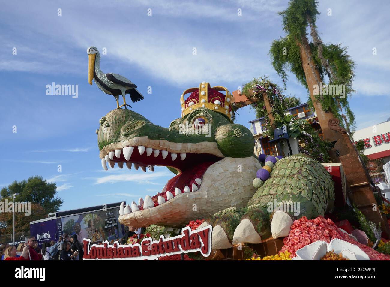 Pasadena, California, USA 3rd January 2025 at 2025 Louisiana Alligator ...