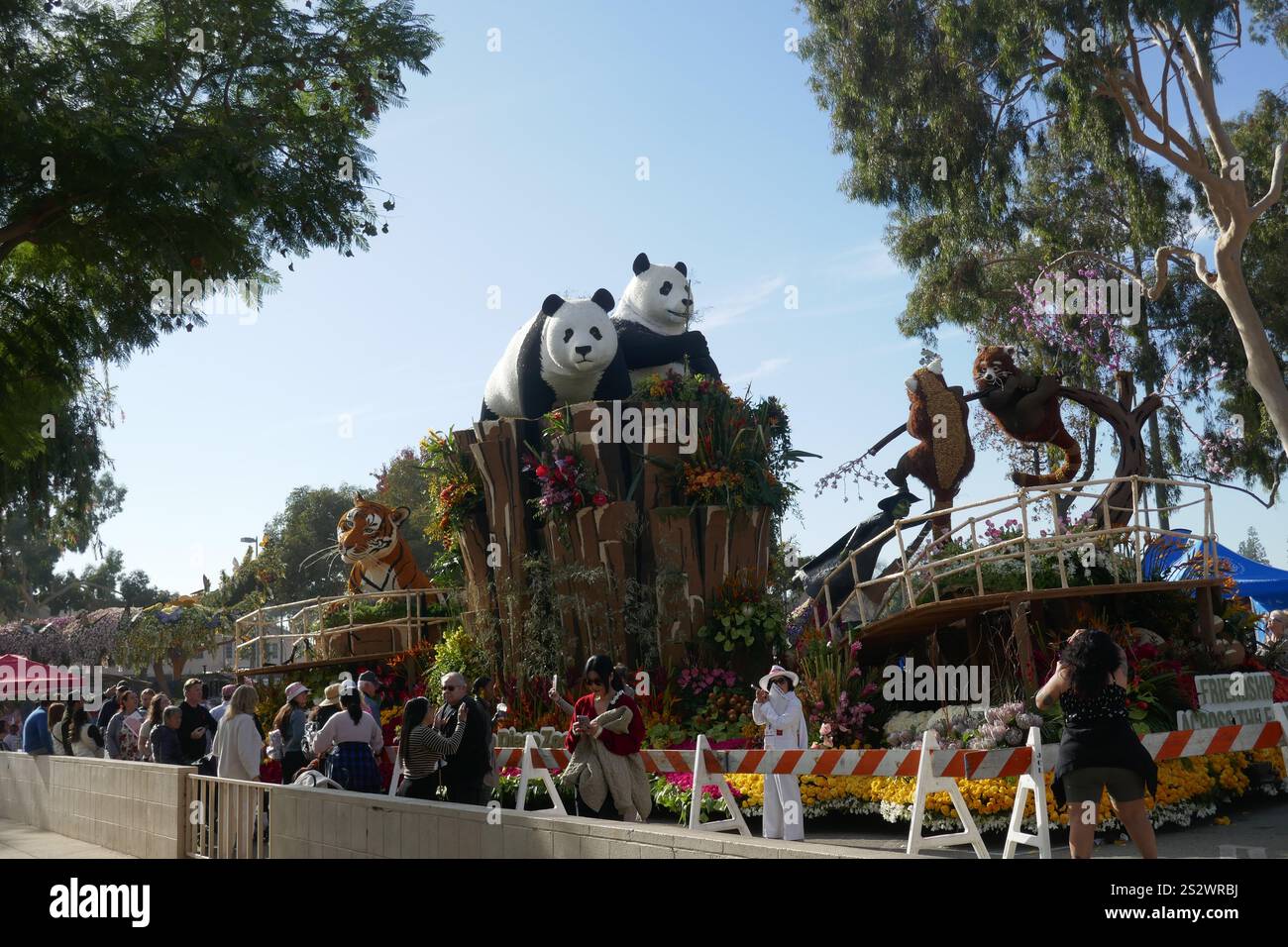 Pasadena, California, USA 3rd January 2025 at 2025 Pandas, Red Pandas ...