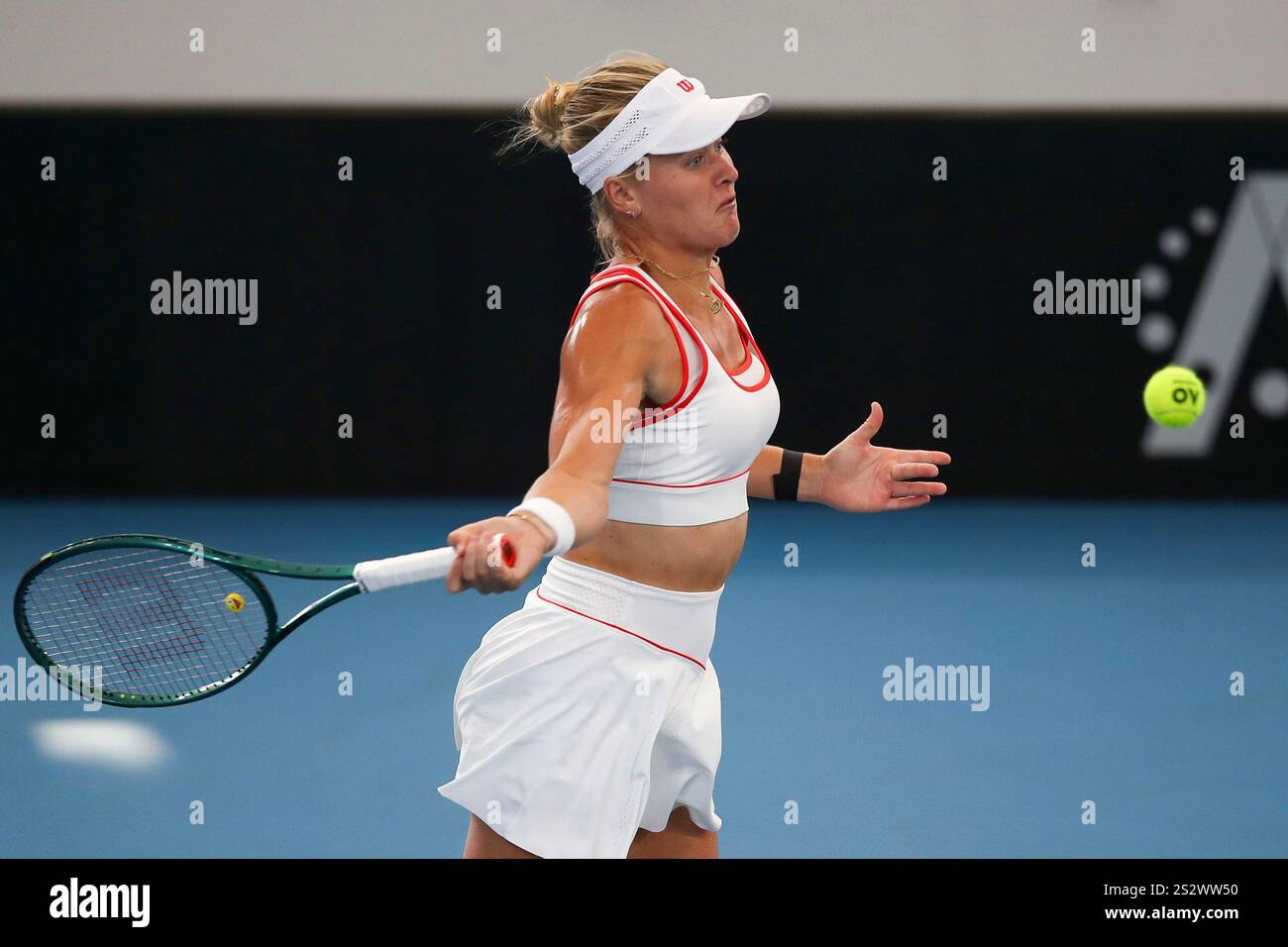 Adelaide, Australia. 06th Jan, 2025. Peyton Stearns of the USA in her ...