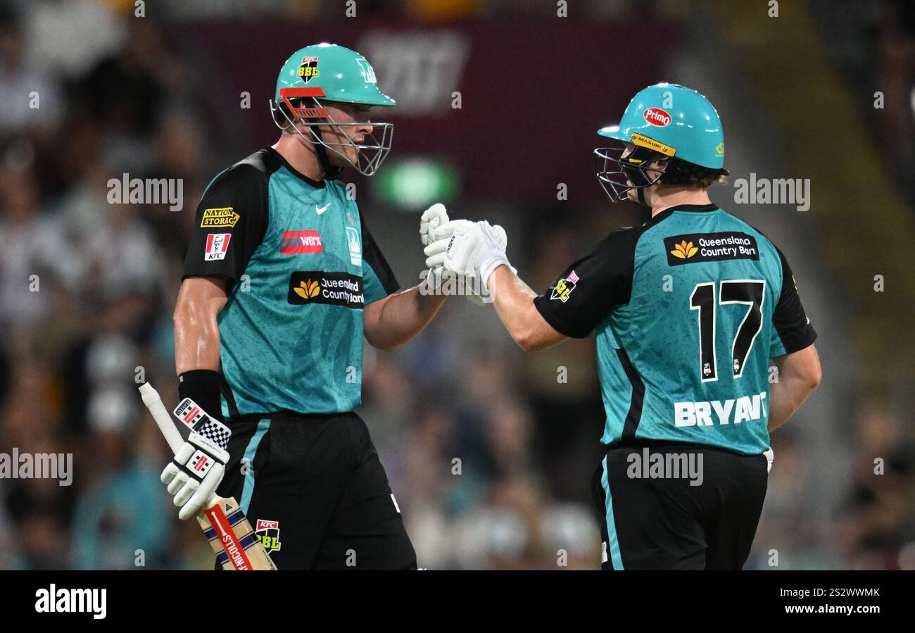 Brisbane, Australia. 06th Jan, 2025. Matthew Renshaw (left) and Max ...