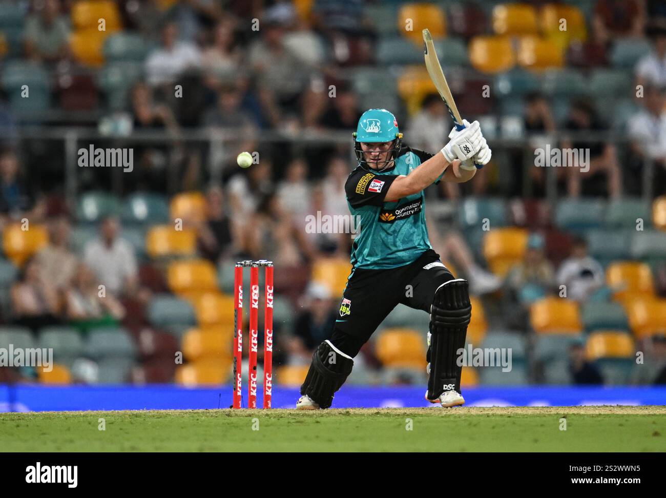 Brisbane, Australia. 06th Jan, 2025. Max Bryant of the Heat in action ...