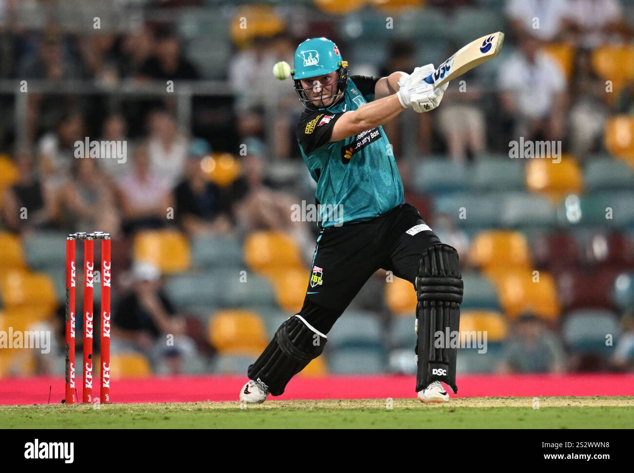 Brisbane, Australia. 06th Jan, 2025. Max Bryant of the Heat in action ...