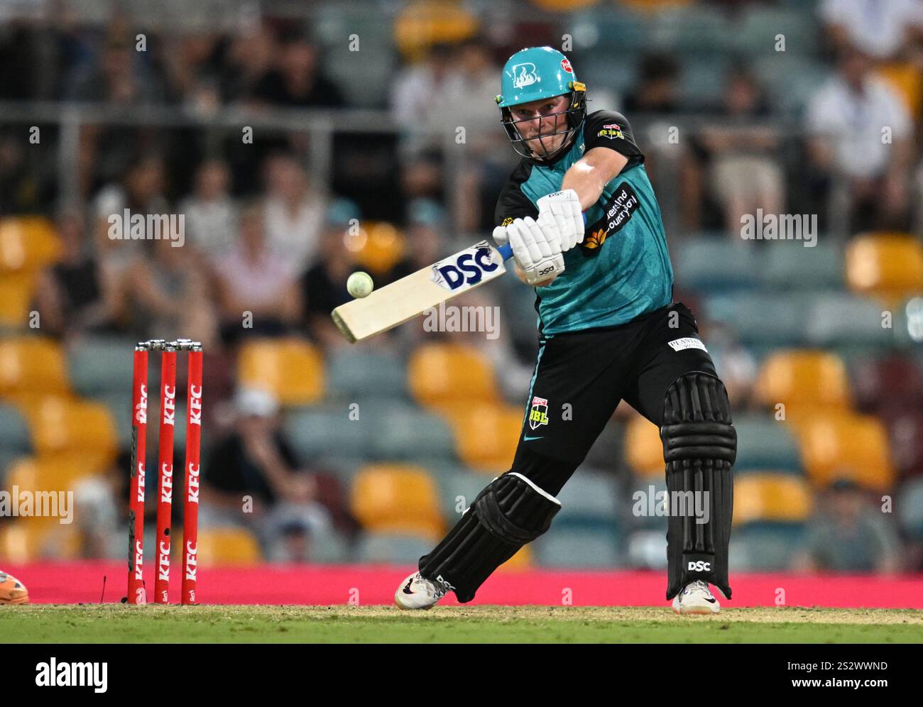 Brisbane, Australia. 06th Jan, 2025. Max Bryant of the Heat in action ...
