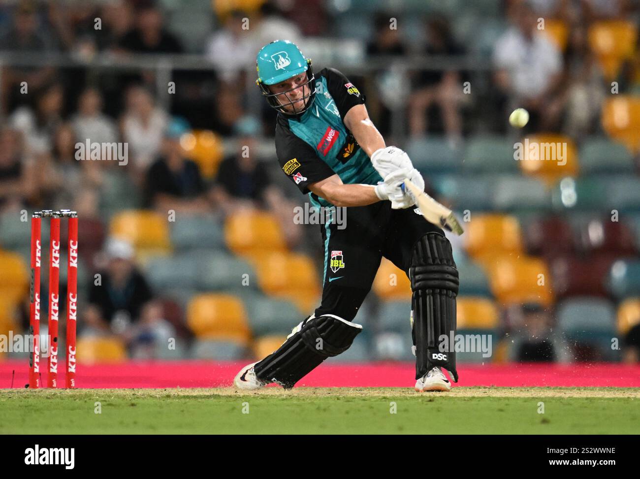 Brisbane, Australia. 06th Jan, 2025. Max Bryant of the Heat in action ...