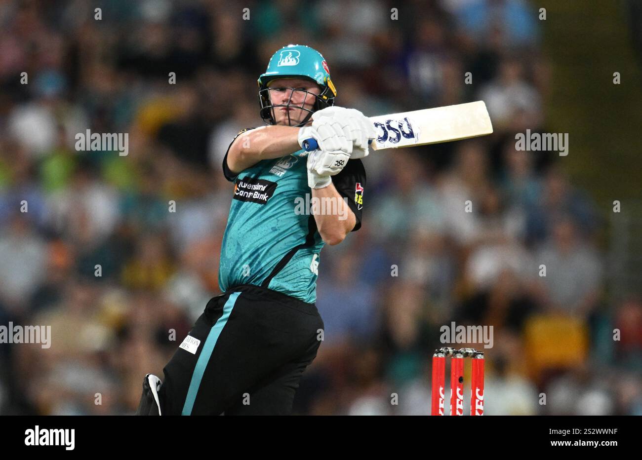 Brisbane, Australia. 06th Jan, 2025. Max Bryant of the Heat in action ...