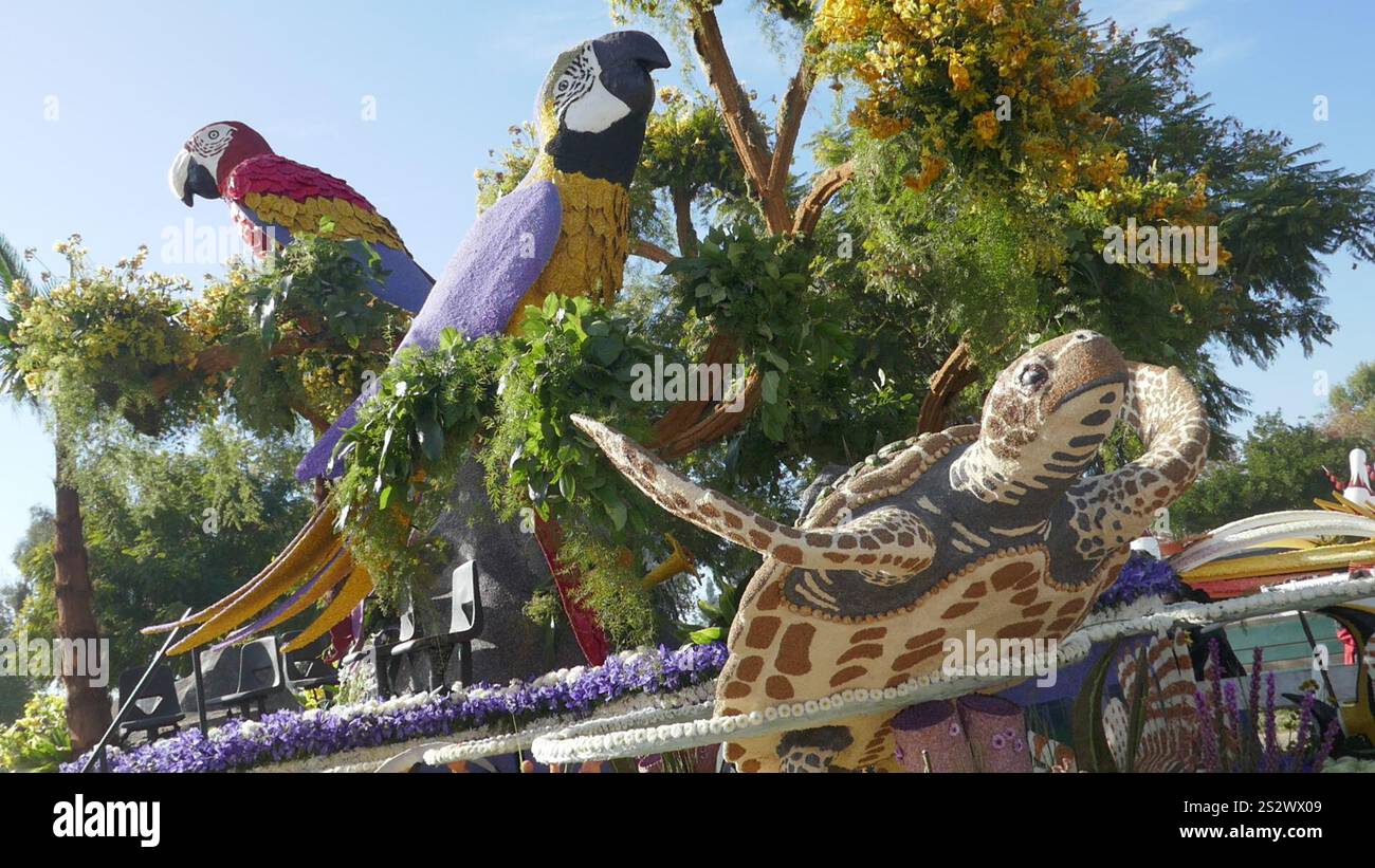 Pasadena, California, USA 3rd January 2025 at 2025 Macaws and Sea ...