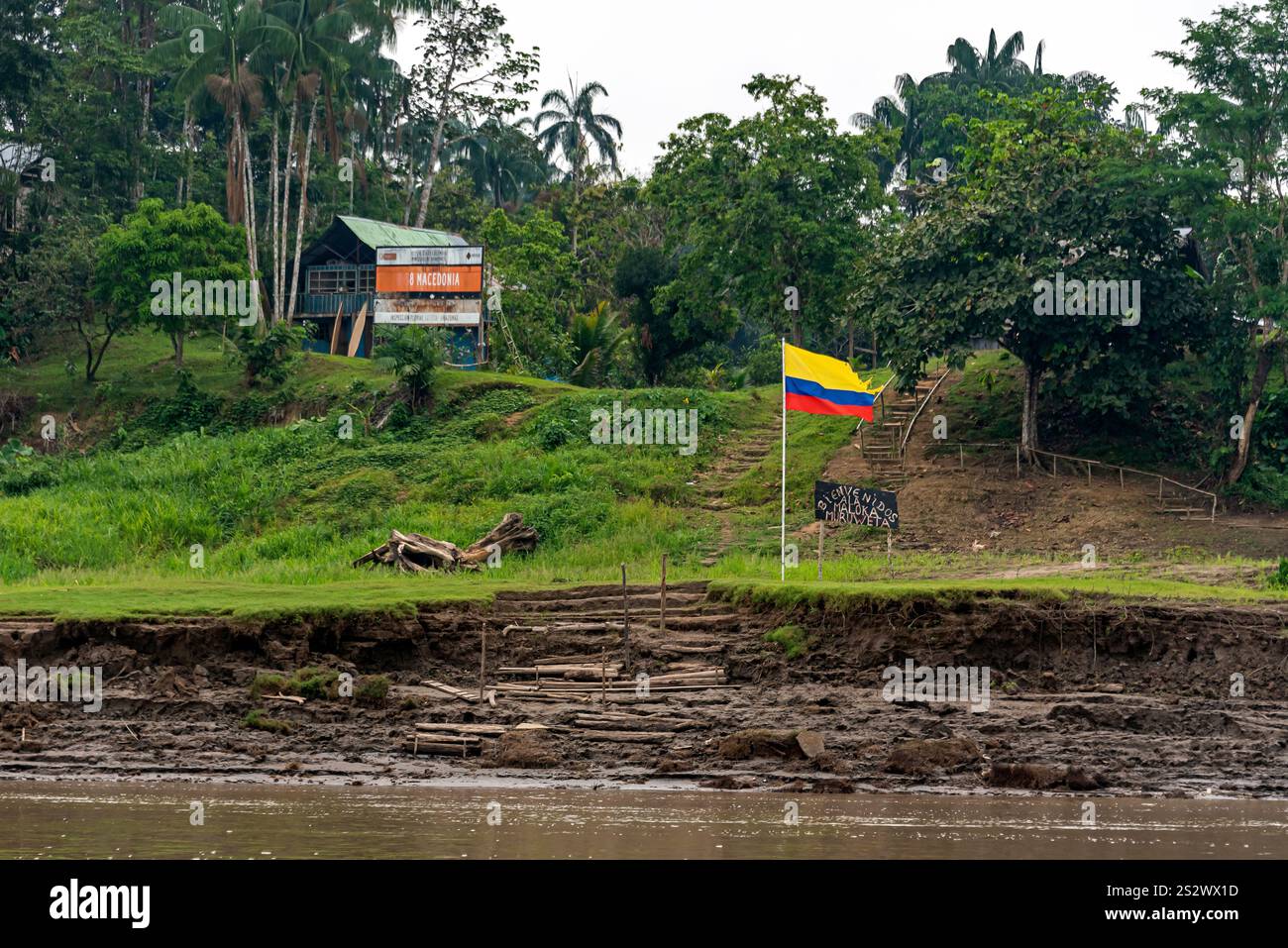 Colombian indigenous flag hi-res stock photography and images - Alamy