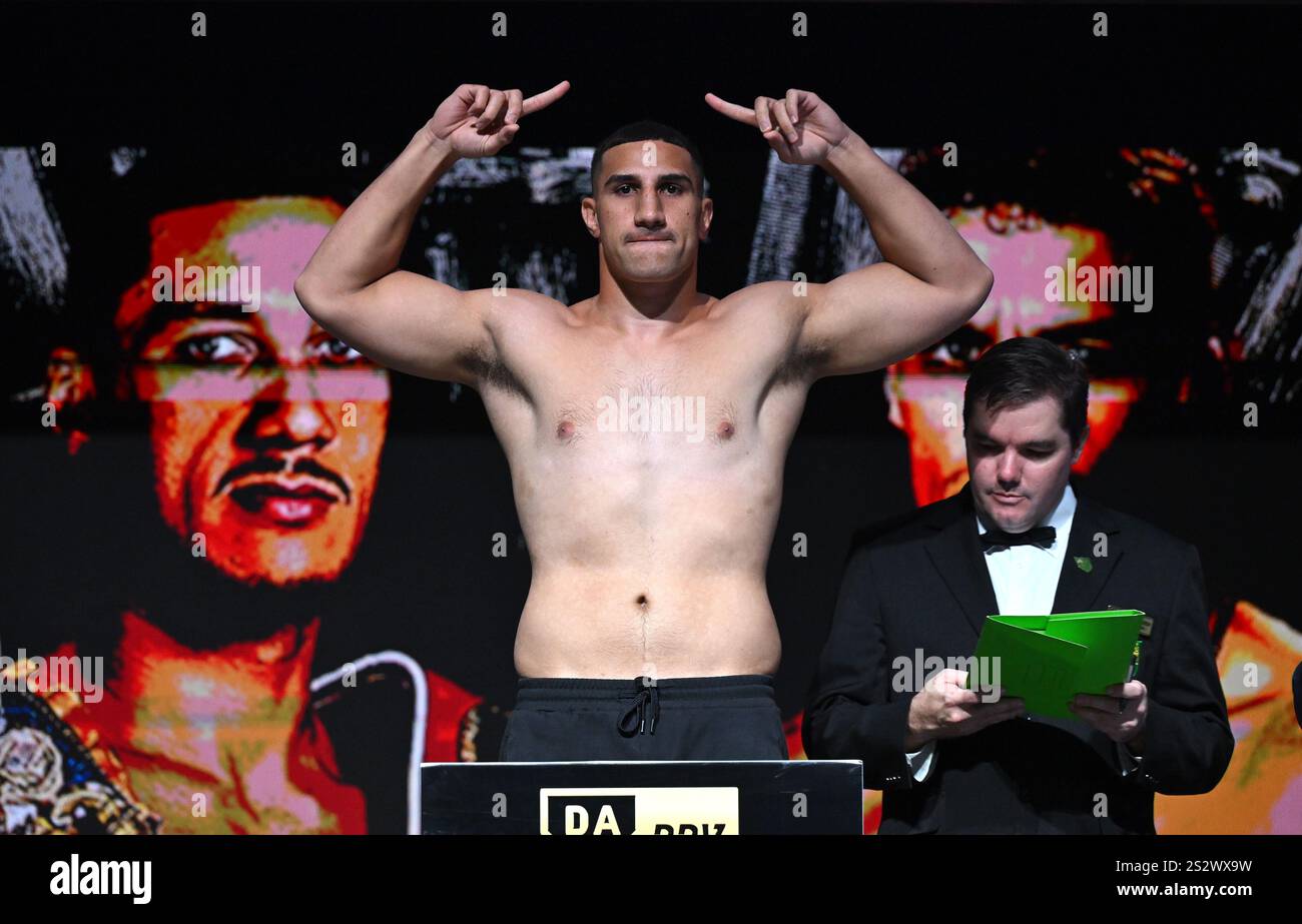 Gold Coast, Australia. 07th Jan, 2025. Justis Huni of Australia poses ...