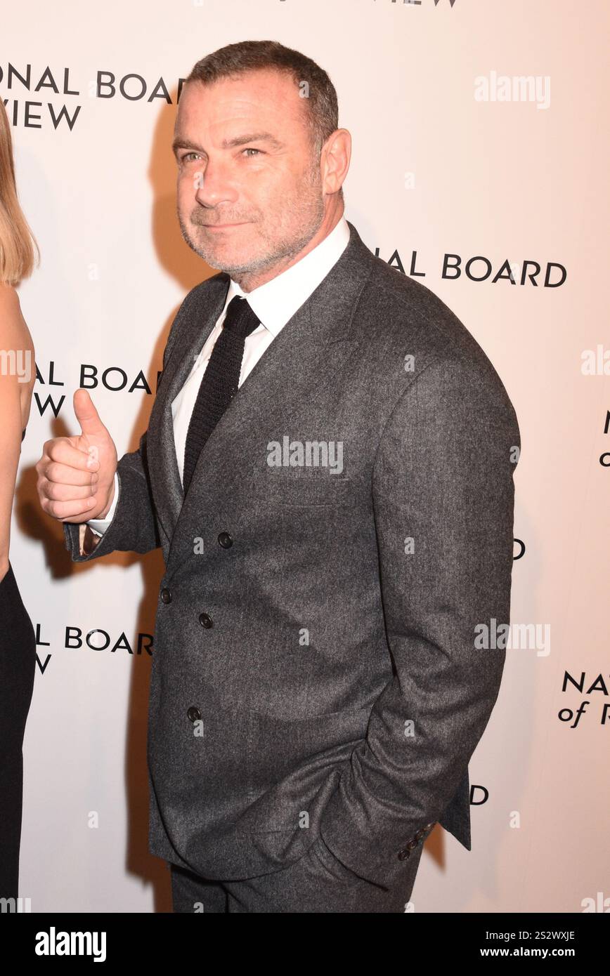 New York, NY, USA. 7th Jan, 2025. Liev Schreiber at the 2025 National ...