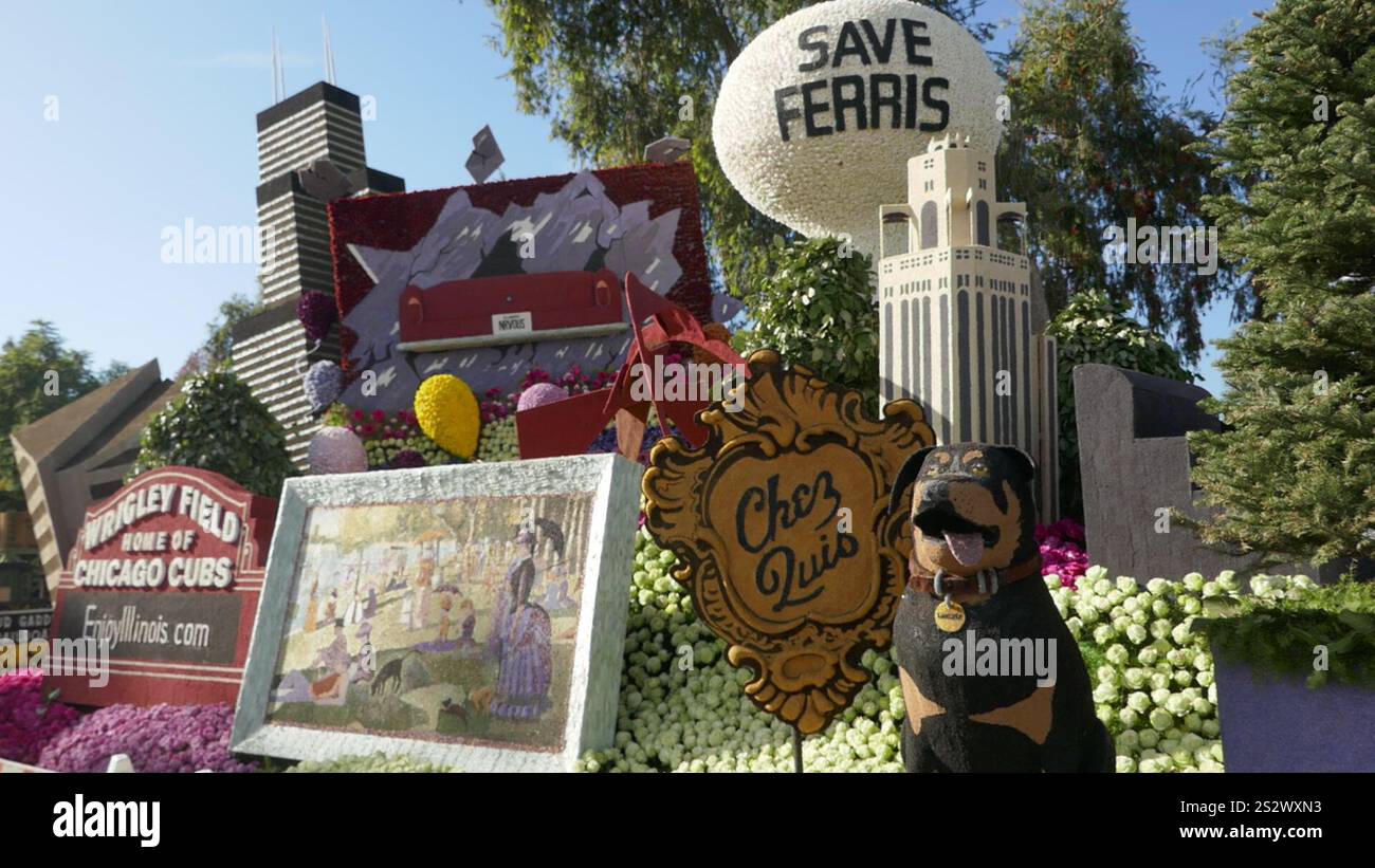 Pasadena, California, USA 3rd January 2025 at 2025 Chicago Ferris ...