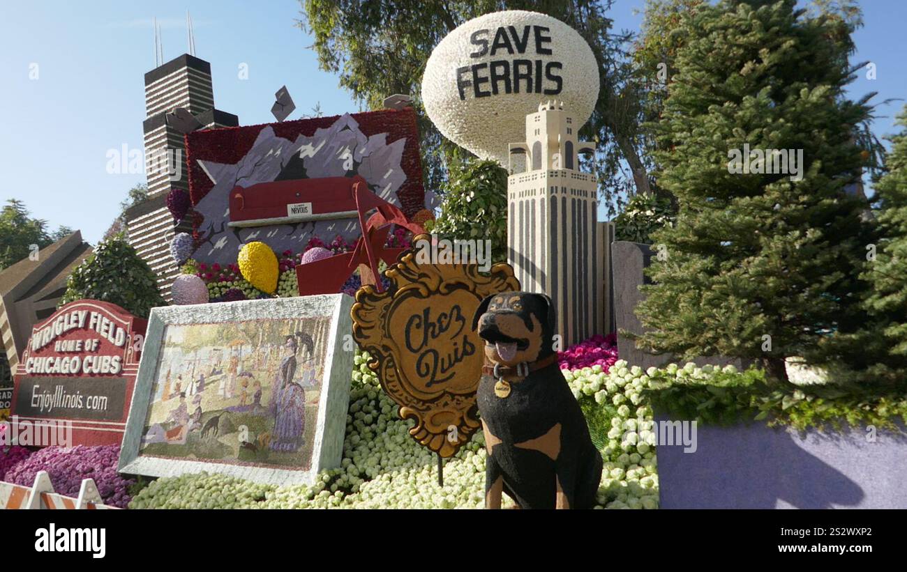 Pasadena, California, USA 3rd January 2025 at 2025 Chicago Ferris ...