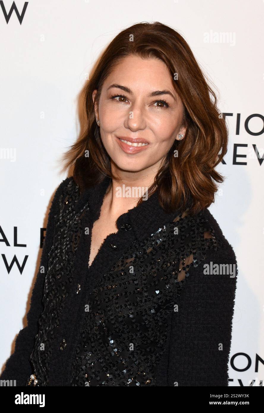 New York, NY, USA. 7th Jan, 2025. Sofia Coppola at the 2025 National ...