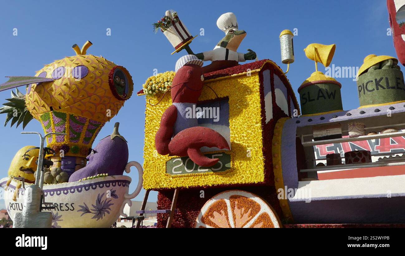 Pasadena, California, USA 3rd January 2025 at 2025 Trader Joes Float at ...