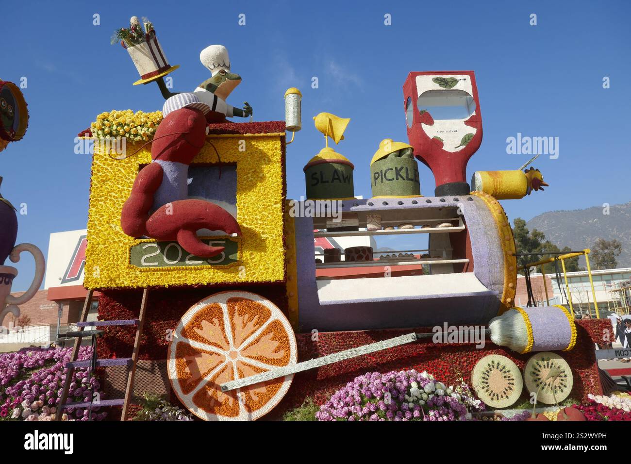 Pasadena, California, USA 3rd January 2025 at 2025 Trader Joes Float at ...