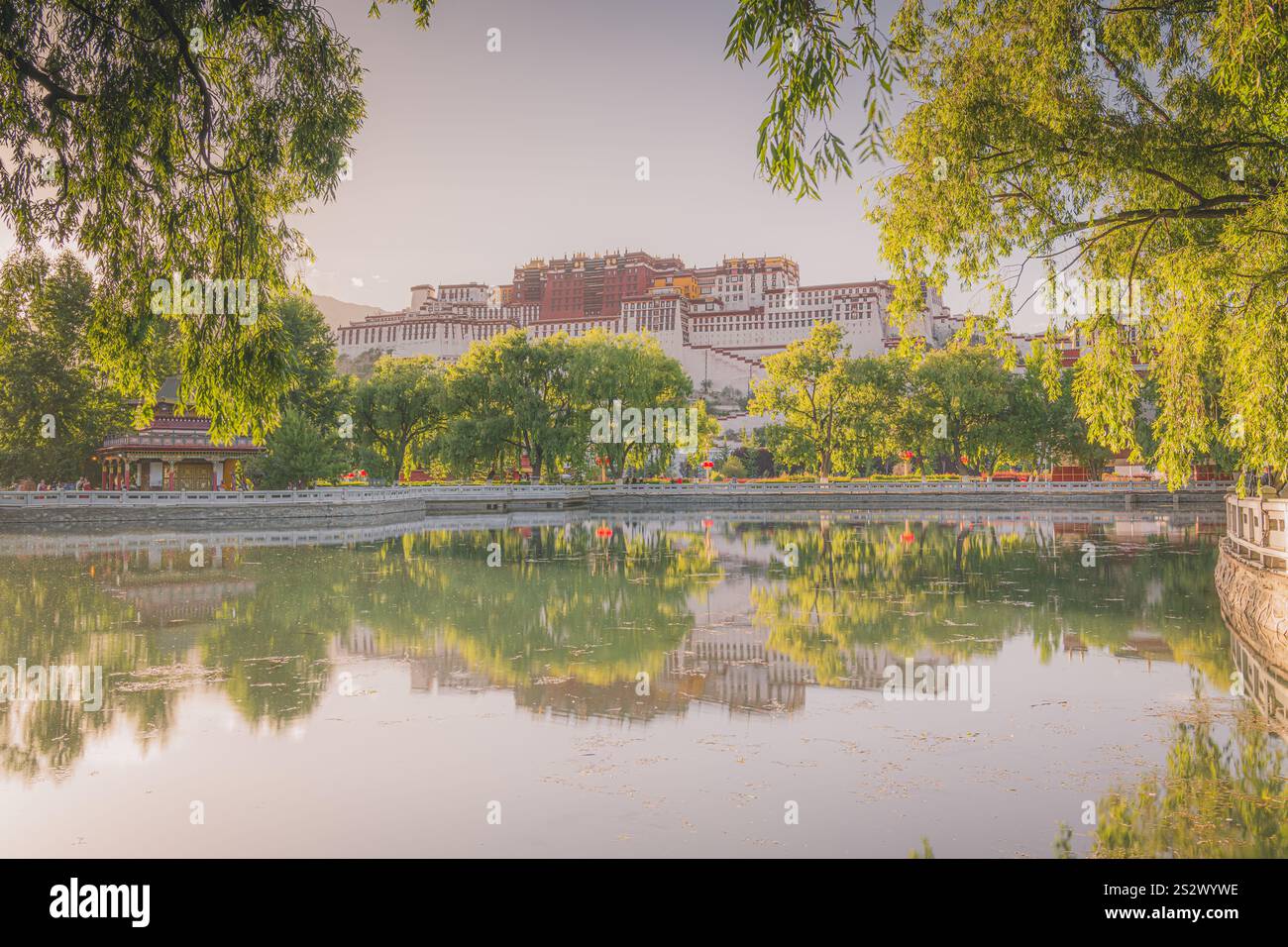 Potala palace. World Heritage site, former Dalai Lama residence in ...