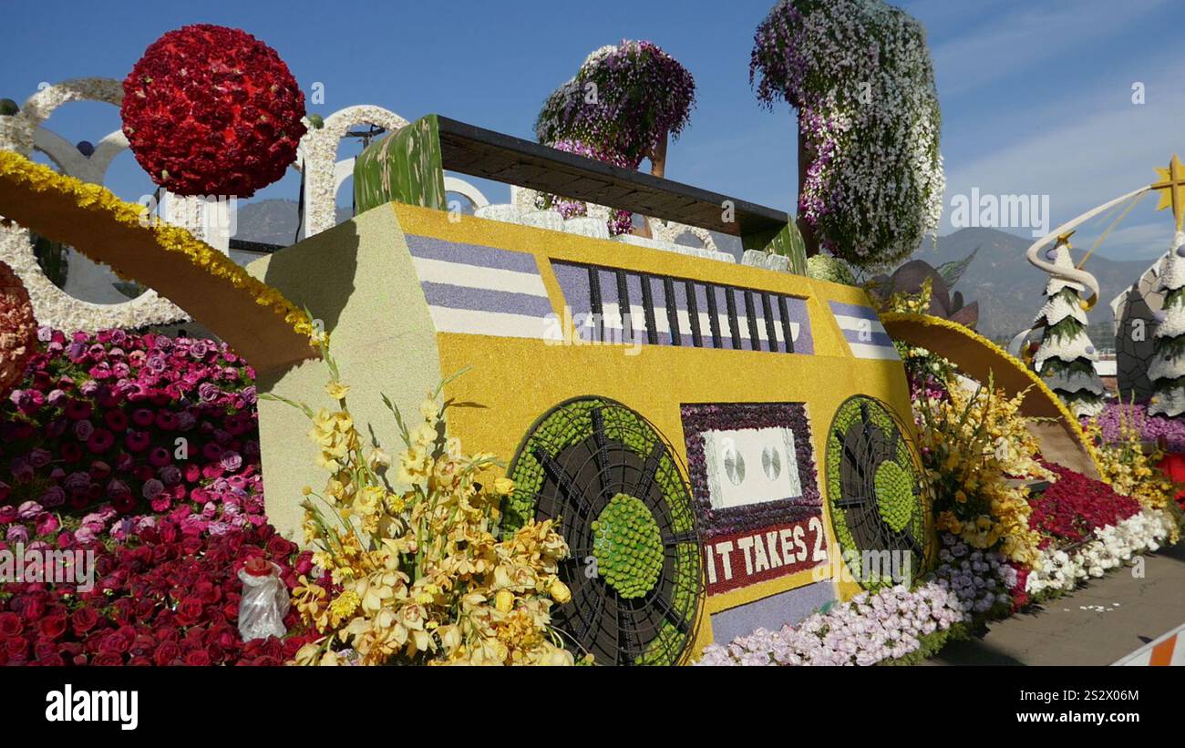 Pasadena, California, USA 3rd January 2025 at 2025 Float at Floatfest ...