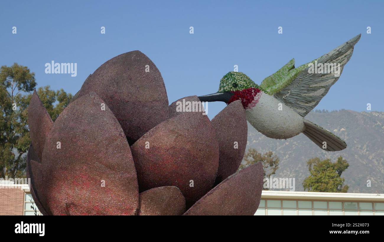 Pasadena, California, USA 3rd January 2025 at 2025 Hummingbird on Float ...