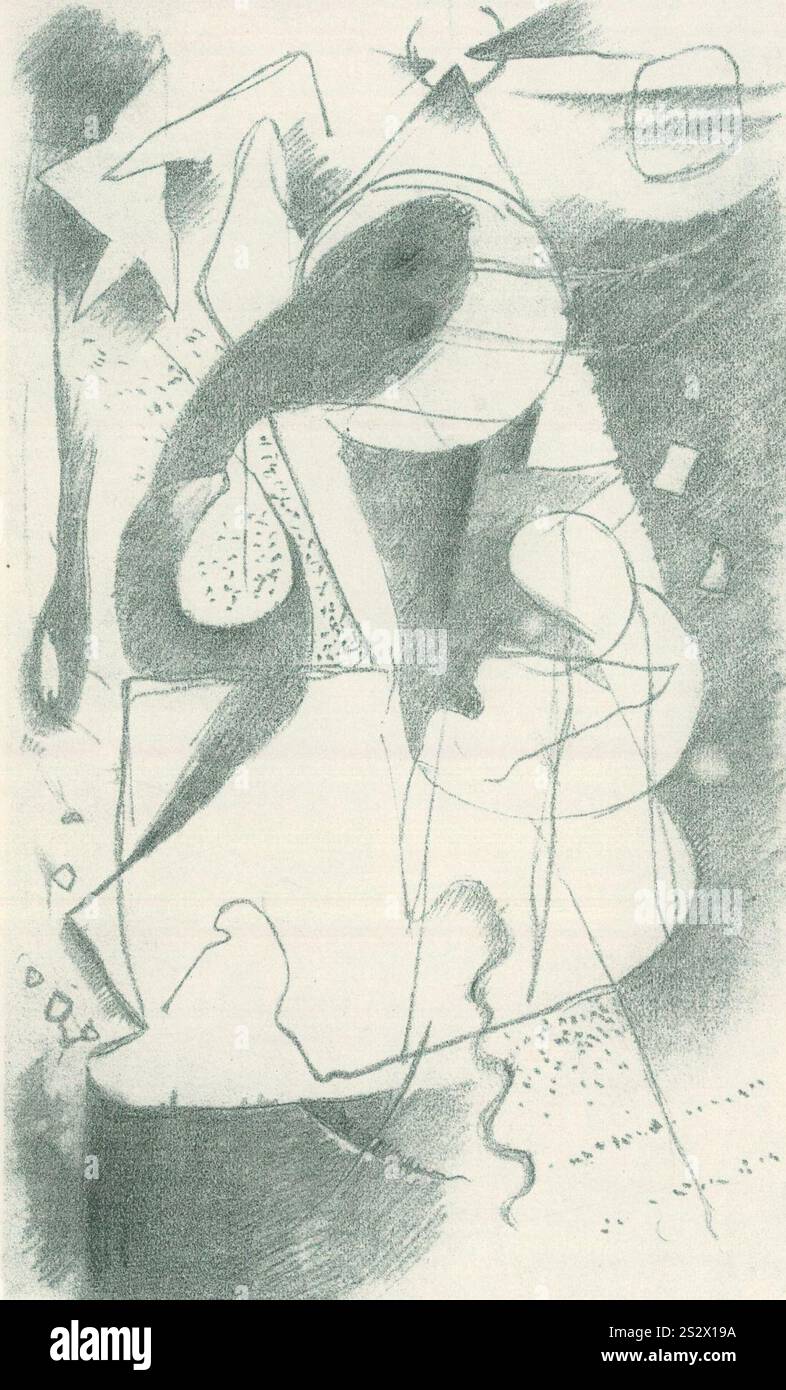 Franz Marc - Skizzenbuch aus dem Felde - Blatt 02 Stock Photo - Alamy