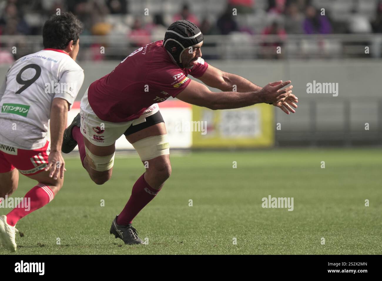 Brave Lupus' Michael Leitch during the 2024-25 Japan Rugby League One ...