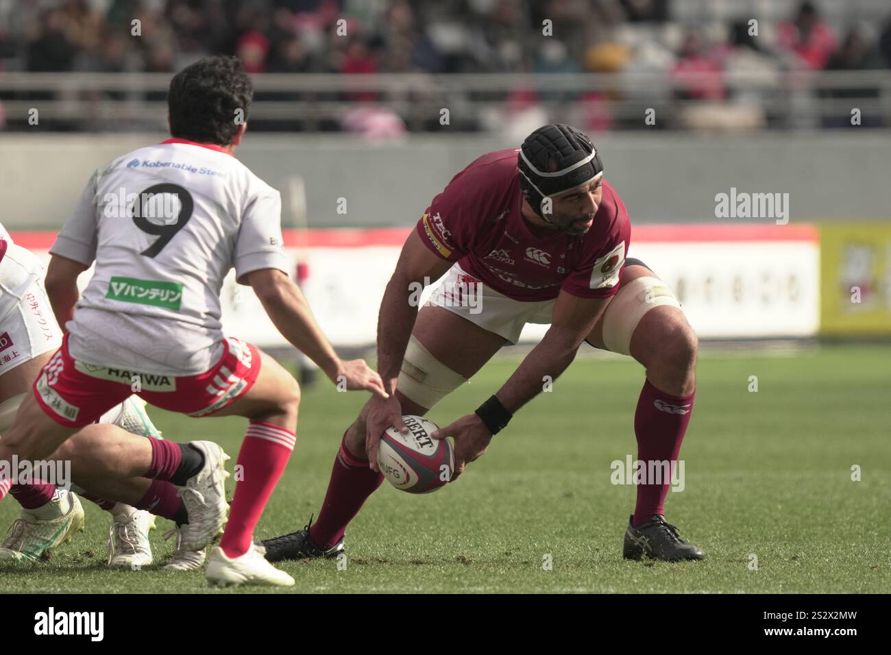 Brave Lupus' Michael Leitch during the 2024-25 Japan Rugby League One ...
