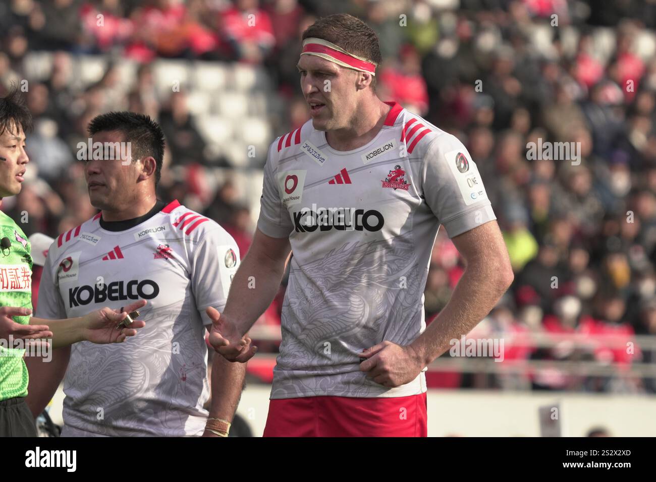Steelers' Brodie Retallick during the 2024-25 Japan Rugby League One ...