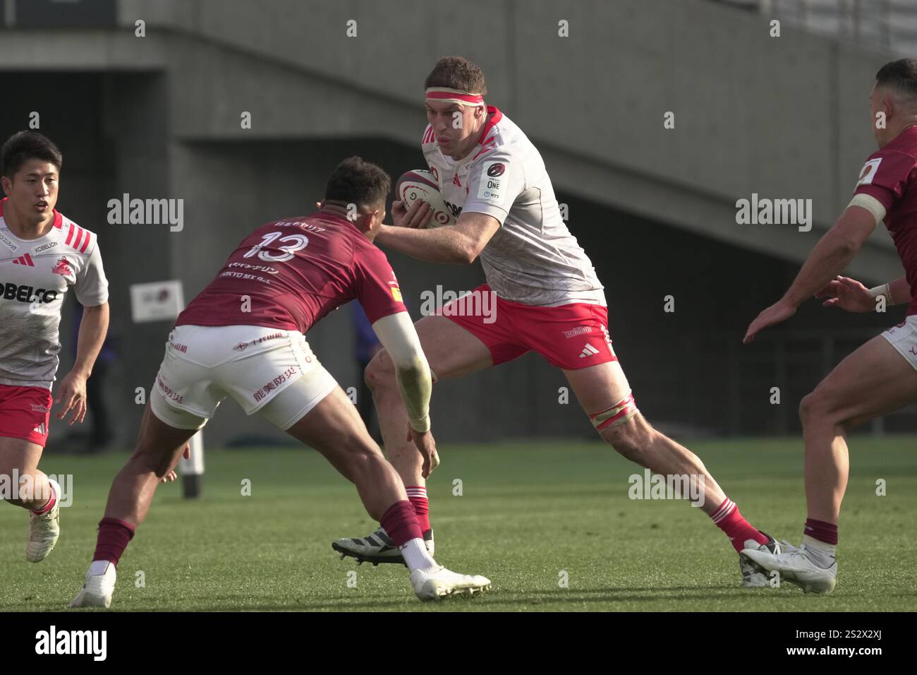 Steelers' Brodie Retallick during the 2024-25 Japan Rugby League One ...