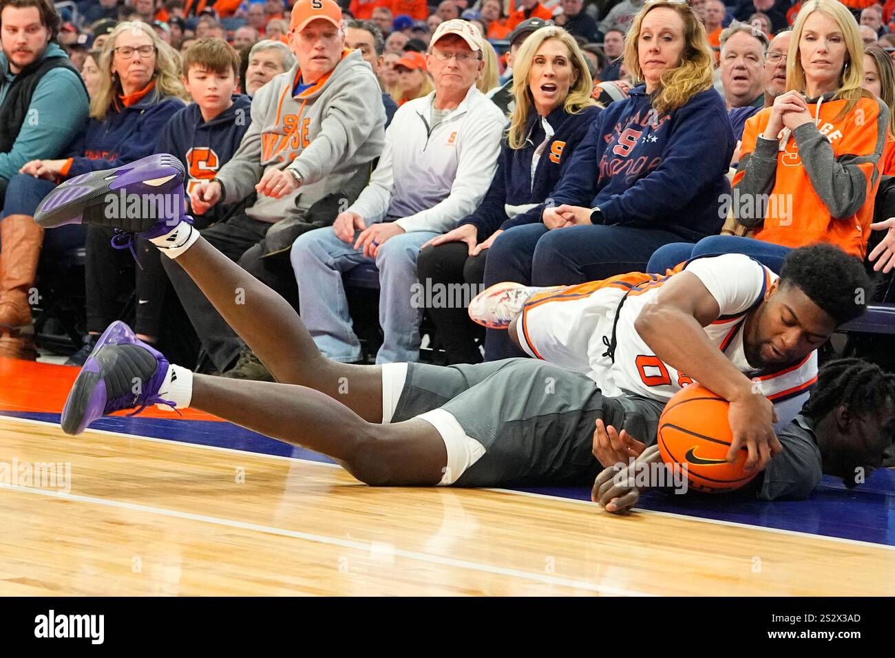 SYRACUSE, NY - JANUARY 07: Georgia Tech Yellow Jackets Forward Baye ...