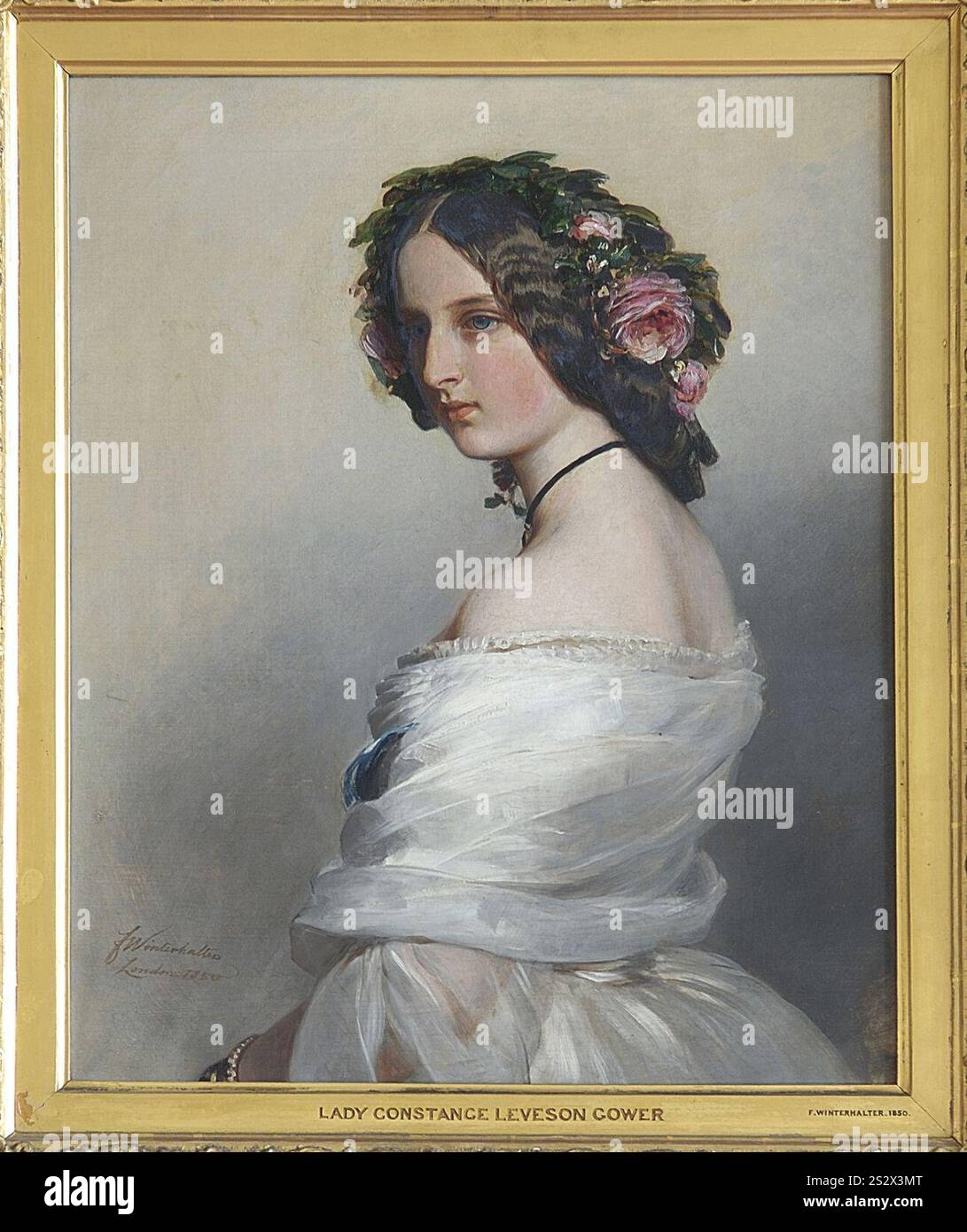 Franz Xaver Winterhalter (1805-73) - Lady Constance Leveson-Gower (1834 ...