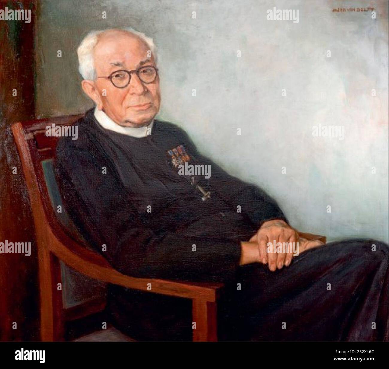 Frater Hermus door Jan van Delft Stock Photo - Alamy