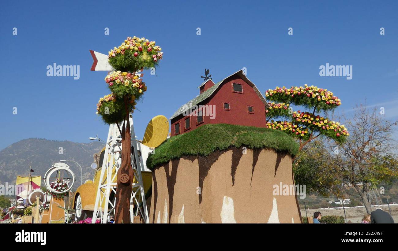 Pasadena, California, USA 3rd January 2025 at 2025 Float at Floatfest ...