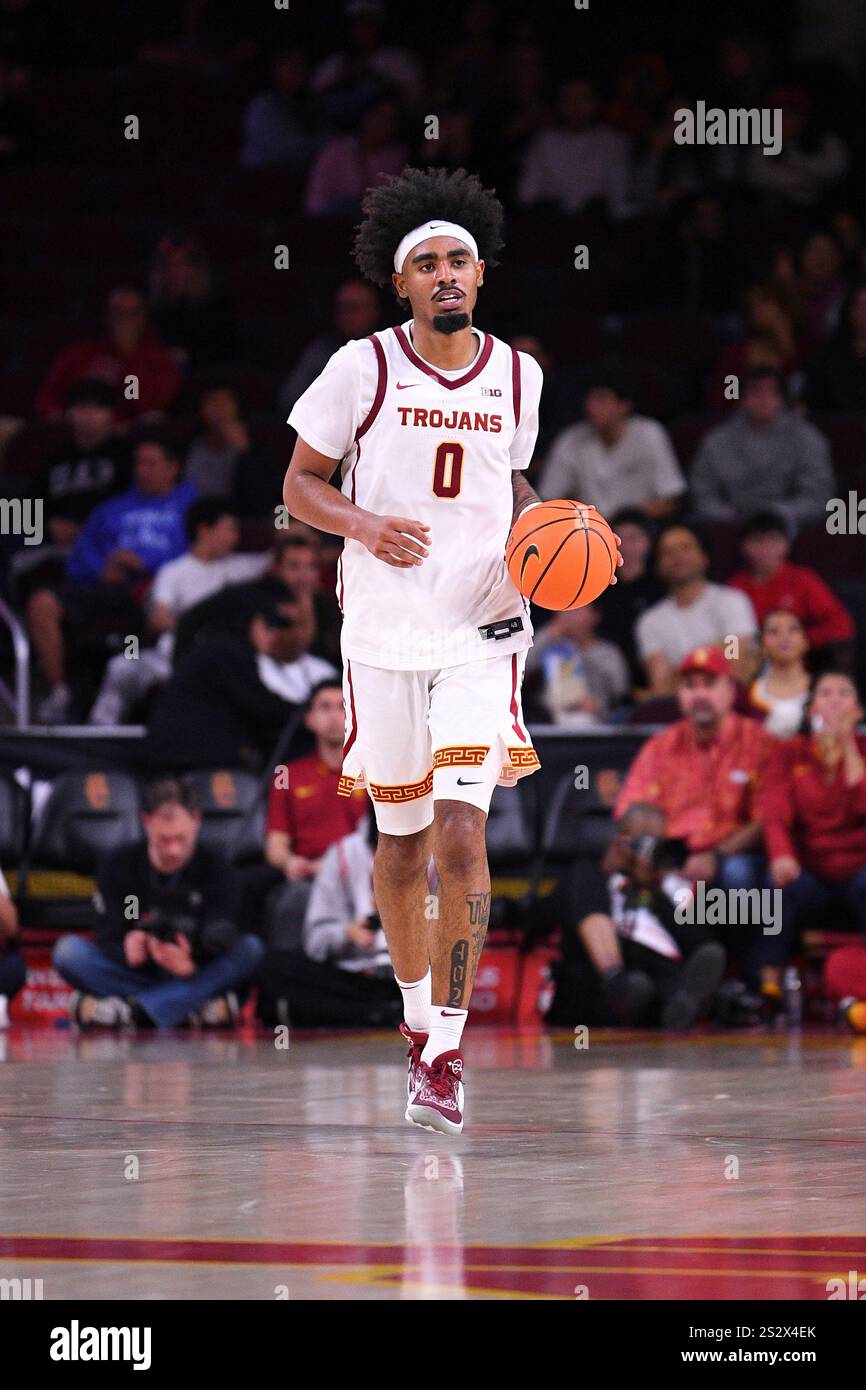 LOS ANGELES, CA - JANUARY 04: USC Trojans forward Saint Thomas (0 ...