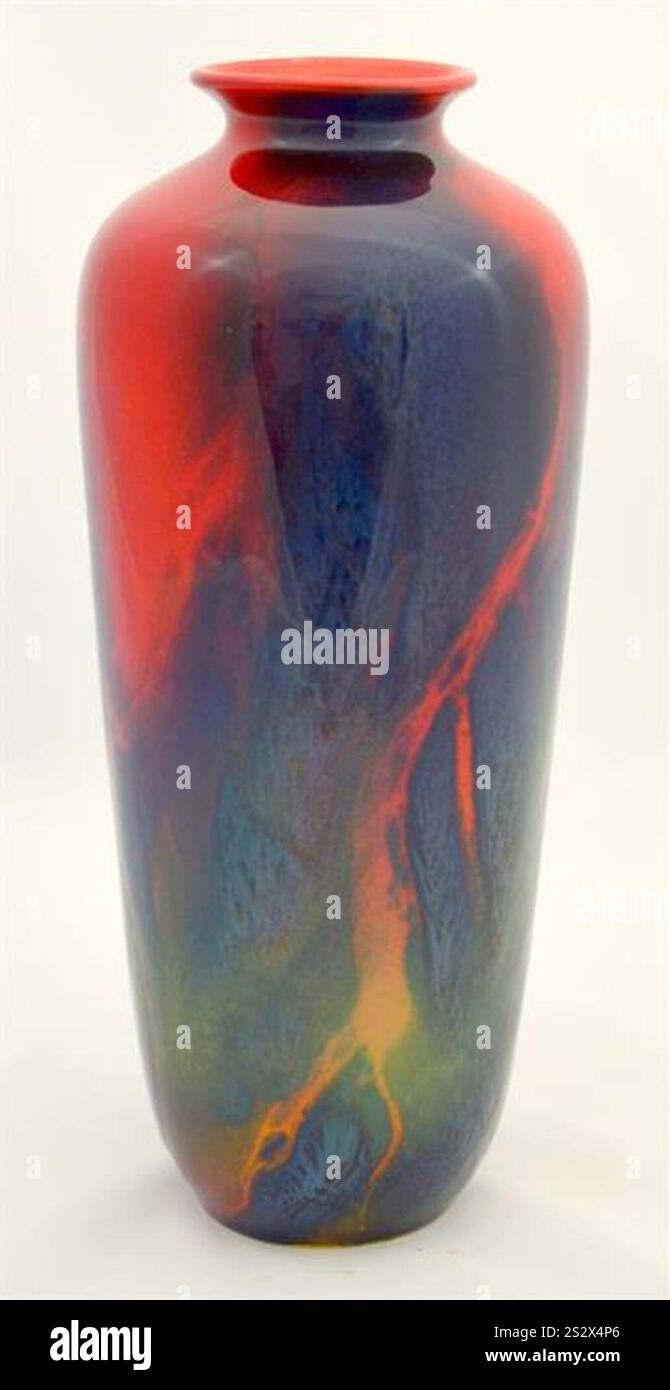 Fred Moore - Fred Moore for Royal Doulton, a Sung flambe vase ...