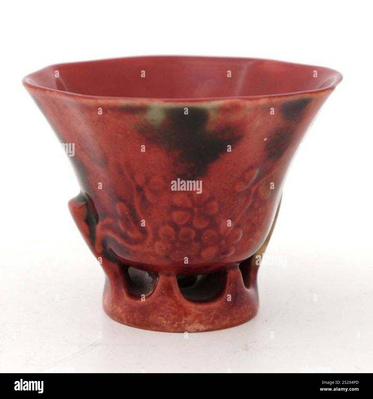 Fred Moore - Fred Moore for Royal Doulton, a Flambe libation cup ...