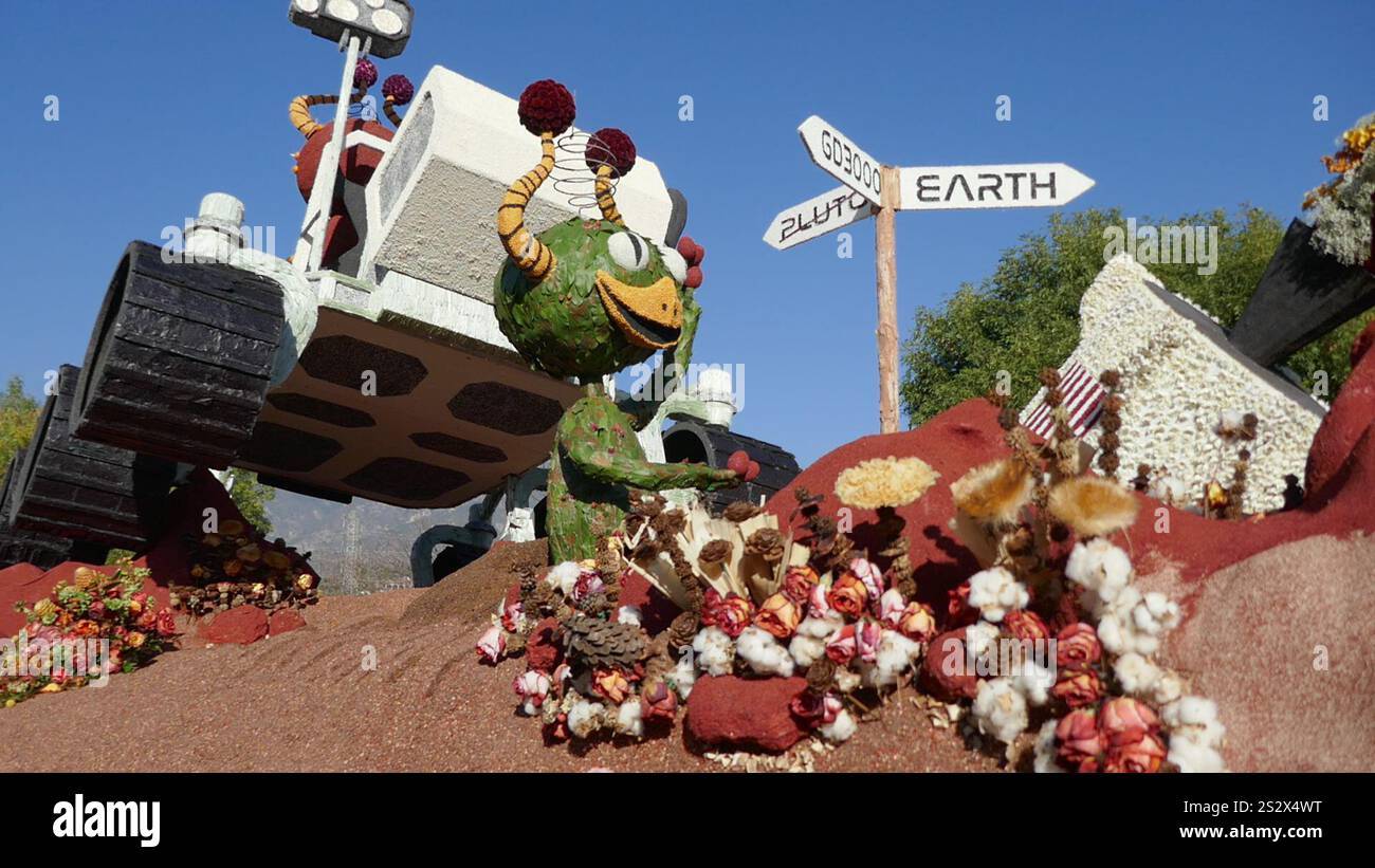 Pasadena, California, USA 3rd January 2025 at 2025 Aliens Float at ...