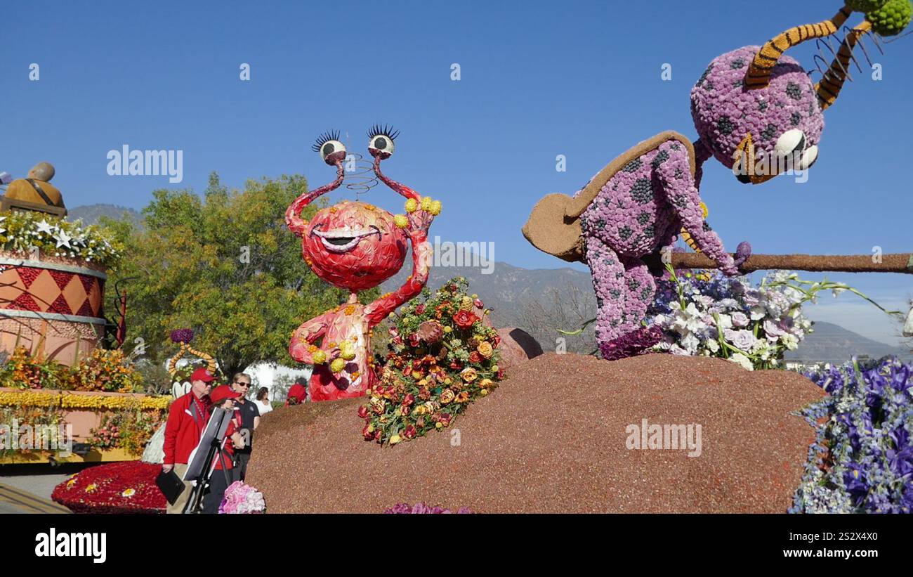 Pasadena, California, USA 3rd January 2025 at 2025 Aliens on La Canada ...