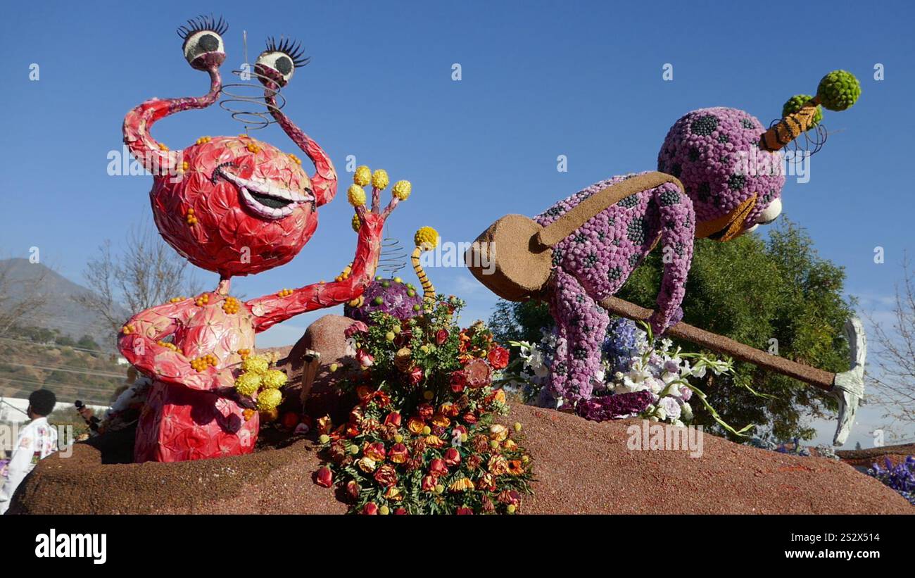 Pasadena, California, USA 3rd January 2025 at 2025 Aliens on La Canada ...