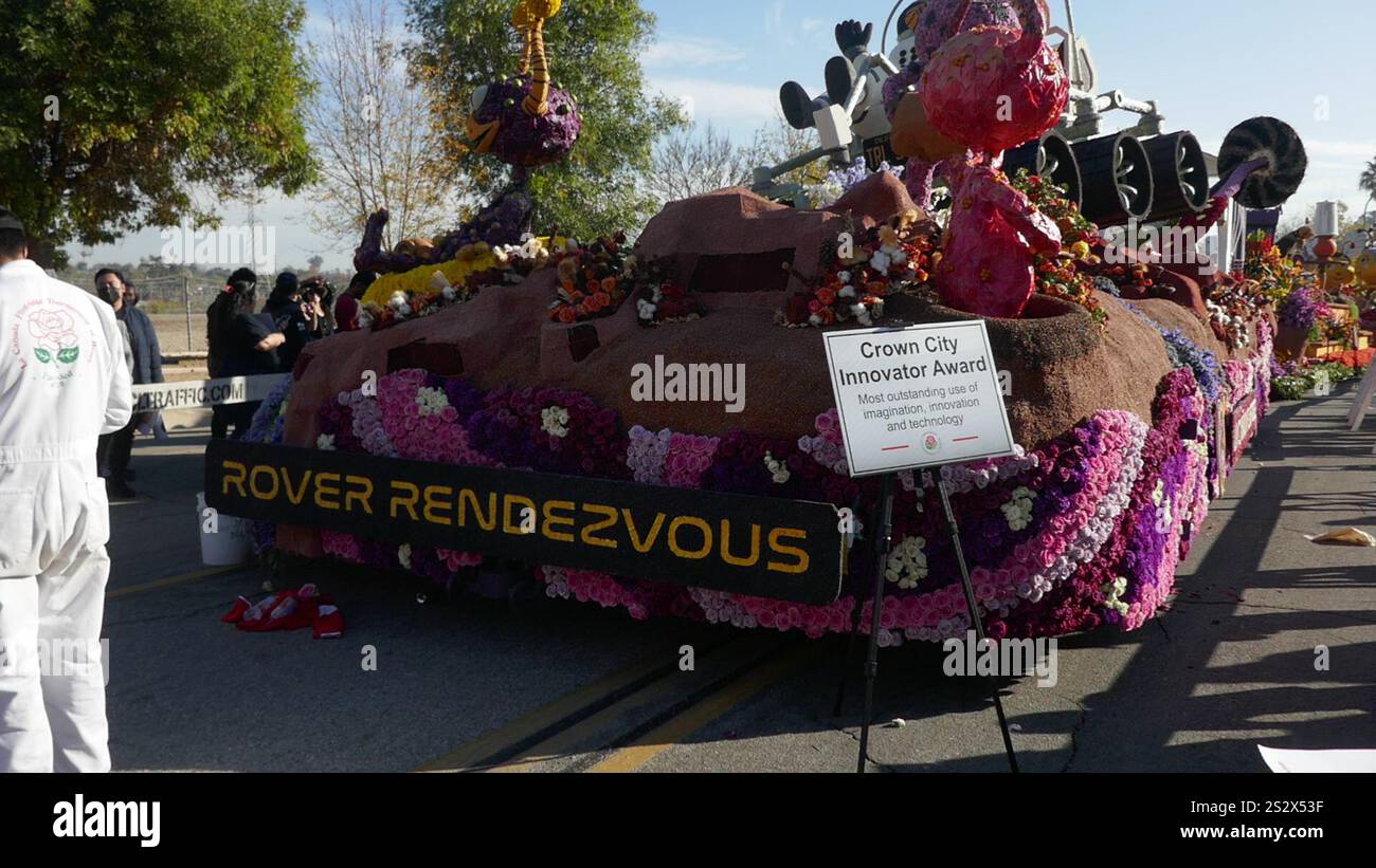 Pasadena, California, USA 3rd January 2025 at 2025 Aliens on La Canada ...