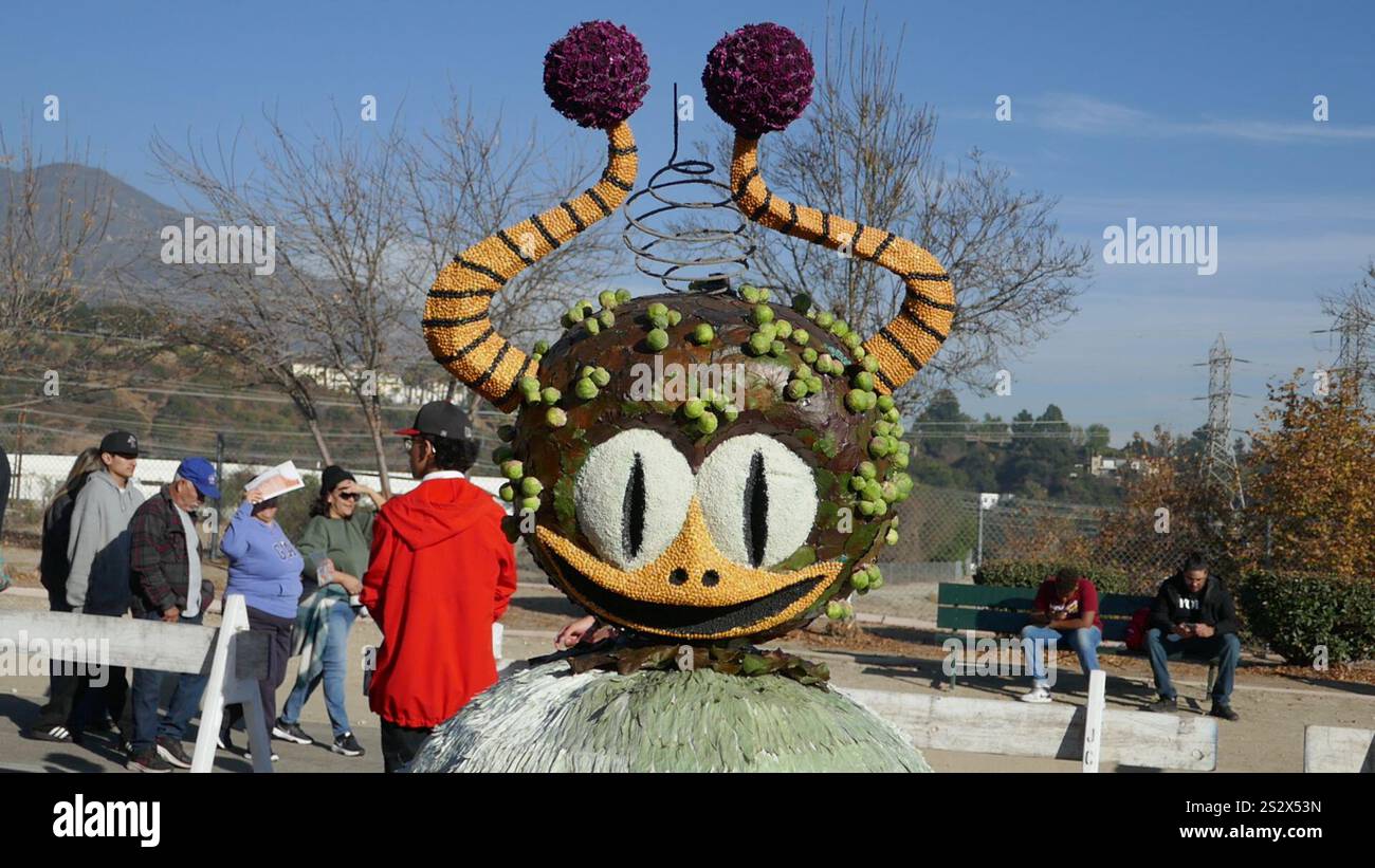 Pasadena, California, USA 3rd January 2025 at 2025 Aliens on La Canada ...