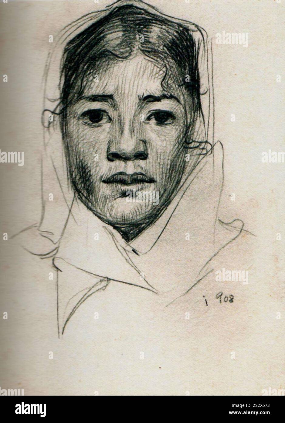 Frederic Storck - Desene - Cap de tiganca Stock Photo - Alamy