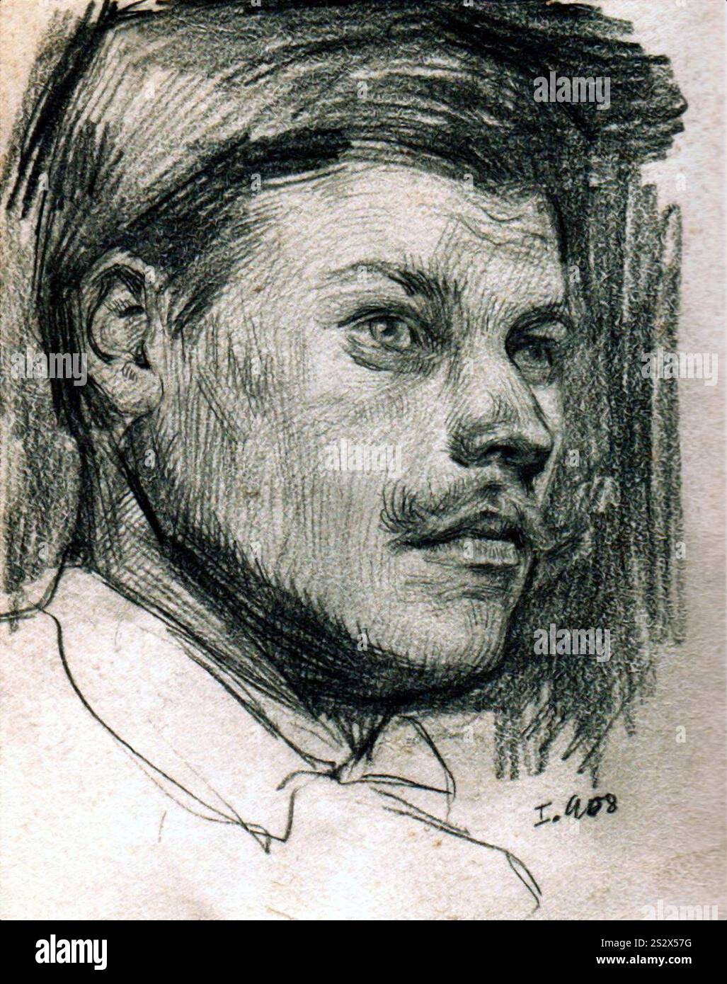 Frederic Storck - Desene - Autoportret (1 Stock Photo - Alamy