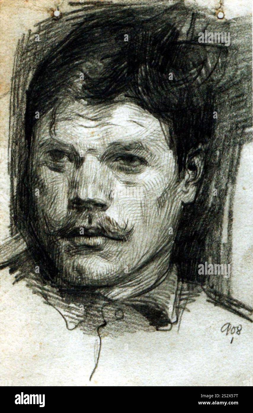 Frederic Storck - Desene - Autoportret (2 Stock Photo - Alamy