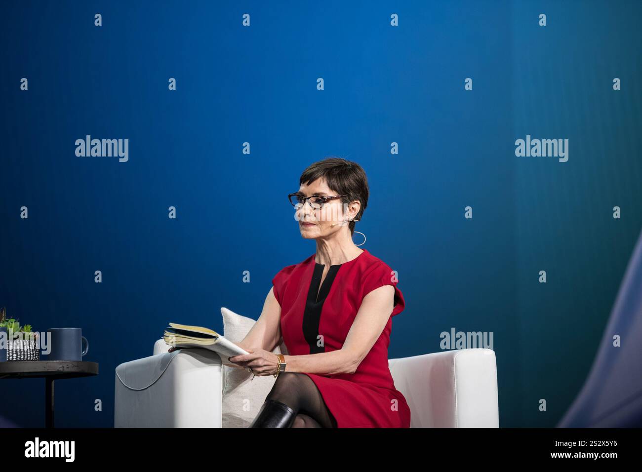LAS VEGAS, Nevada - Catherine Herridge speaking at the X Corp Keynote ...