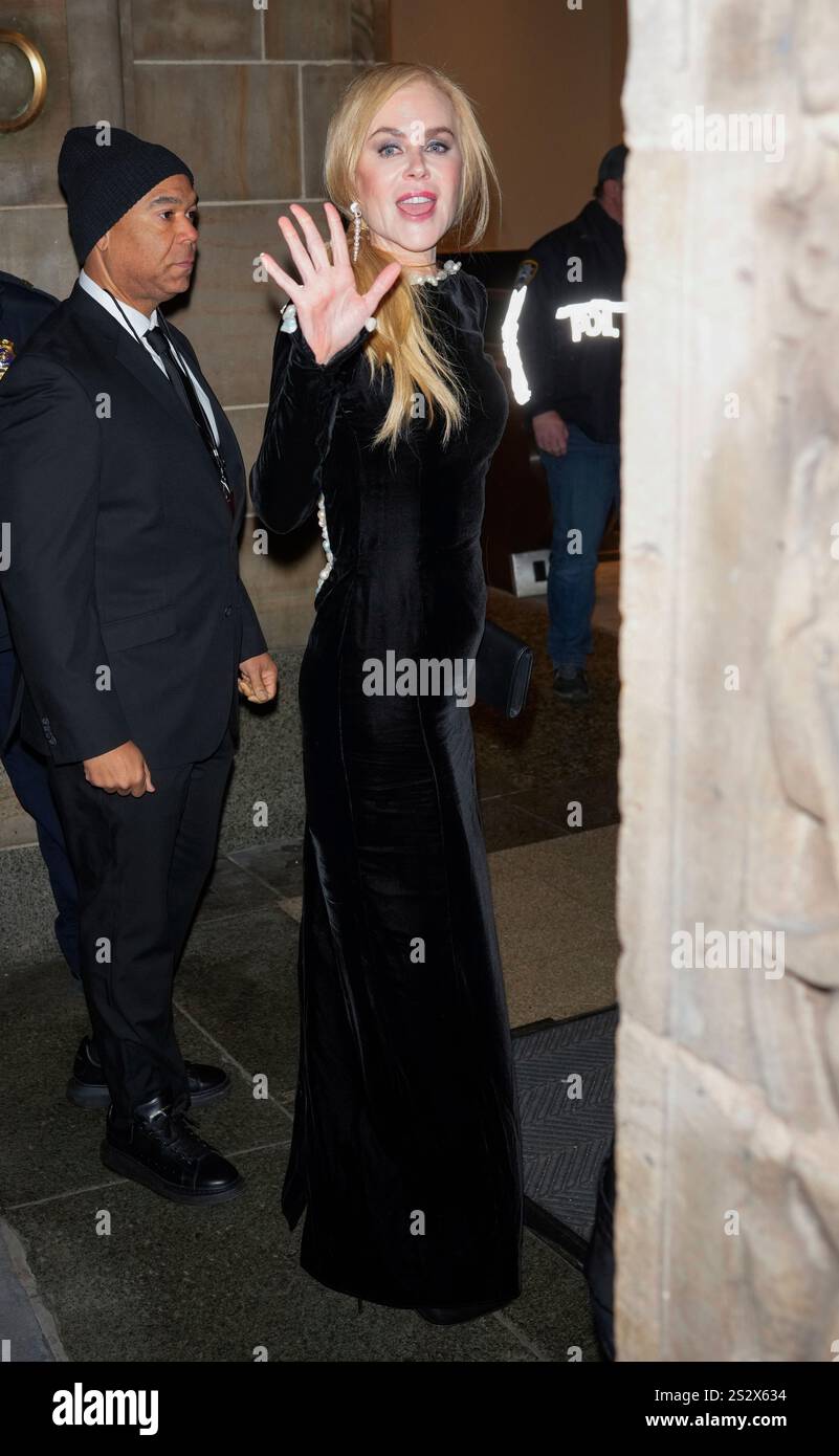 Photo by: XNY/STAR MAX/IPx 2025 1/7/25 Nicole Kidman is seen arriving to The National Board of ...