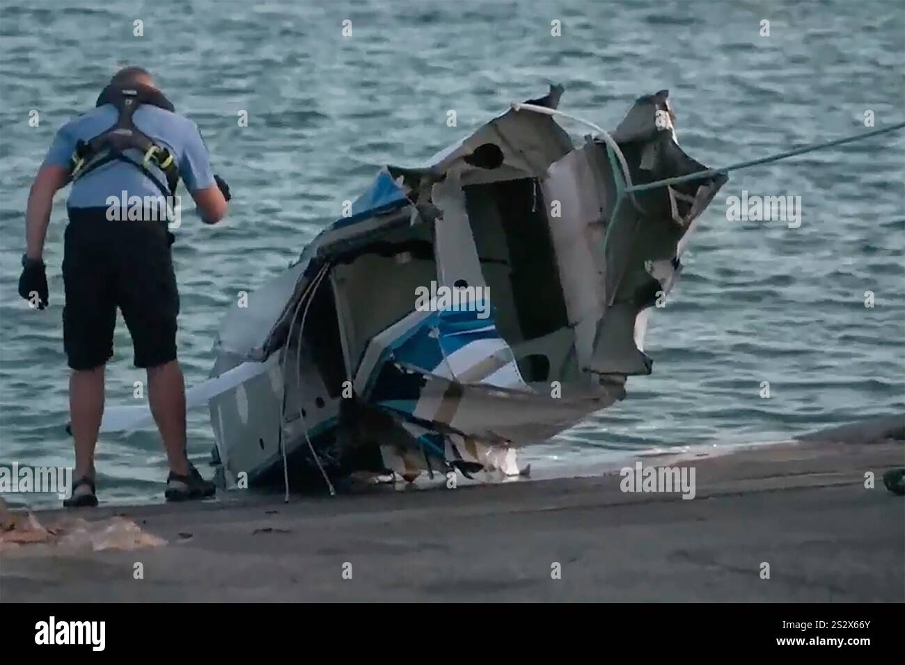 In this video provided by Australian Broadcasting Corporation, part of ...